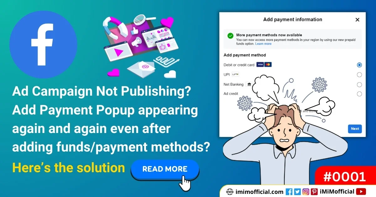 Facebook Ad Campaign Not Publishing - Troubleshooting Payment Issues In ...